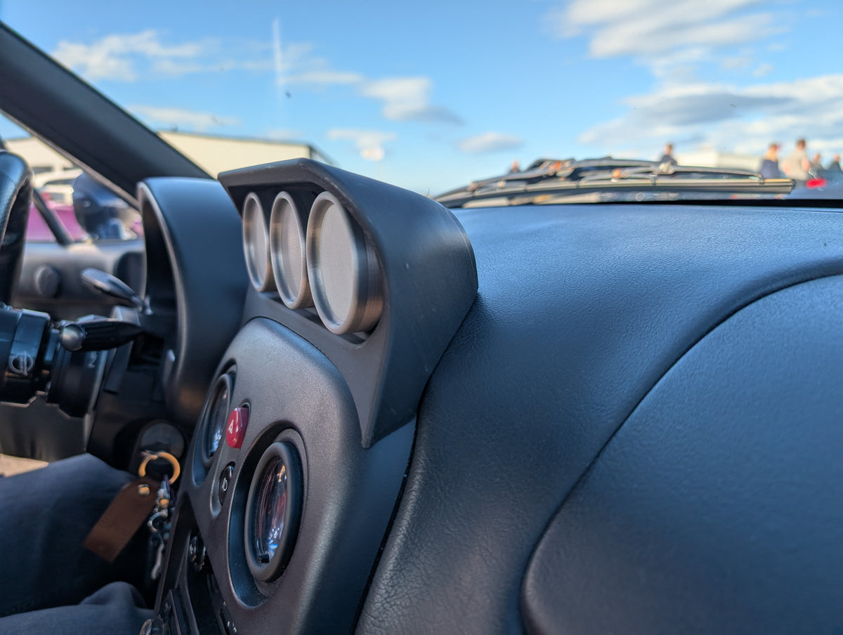 Miata Gauge Pod – Raspberry Pi Dashboards