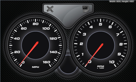 raspberry pi car speedometer